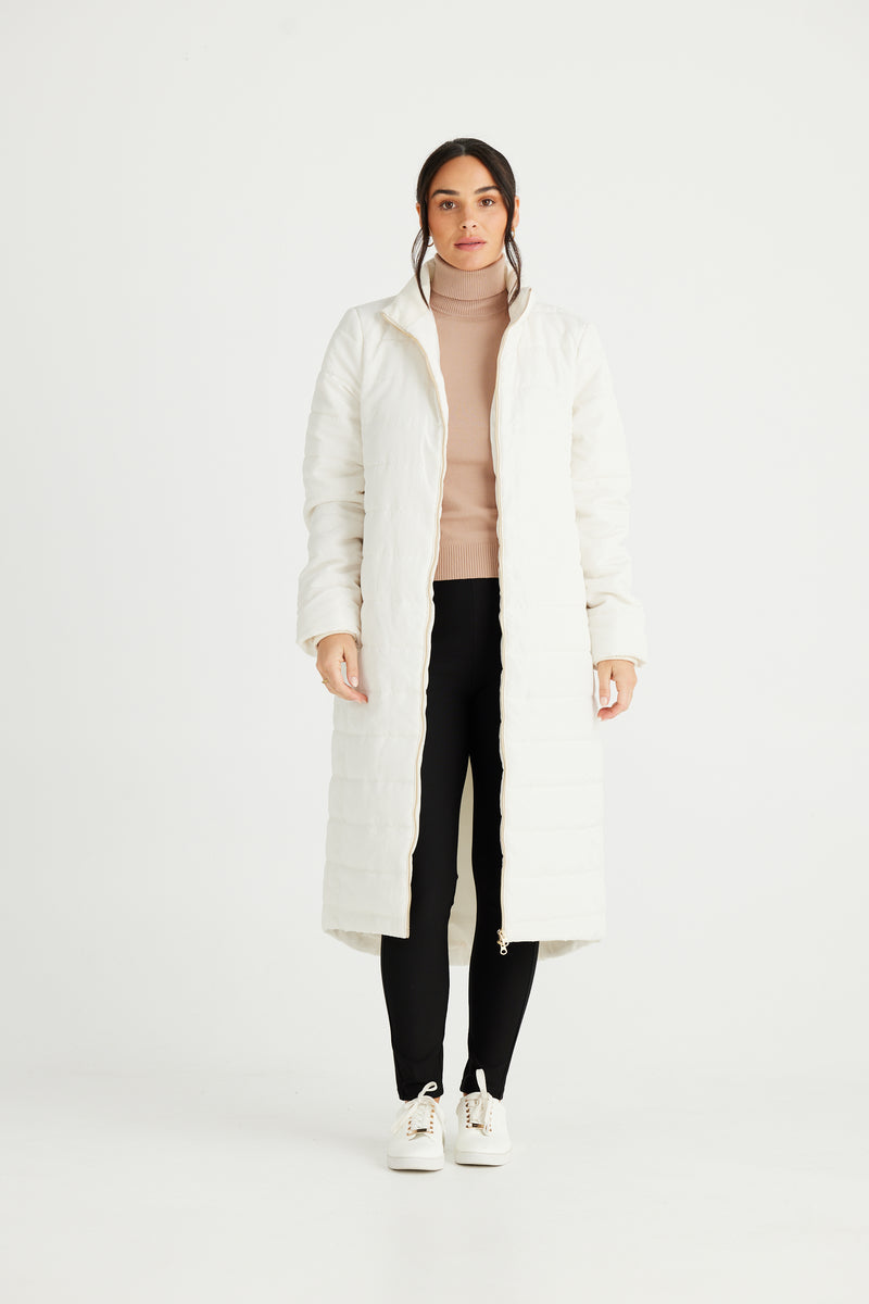 Whistler Long Puffer White – The Kingsman Collection