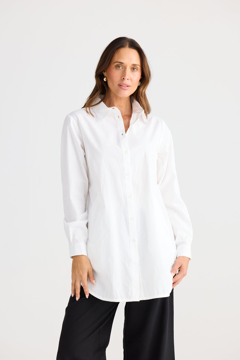 Ava Shirt White – The Kingsman Collection